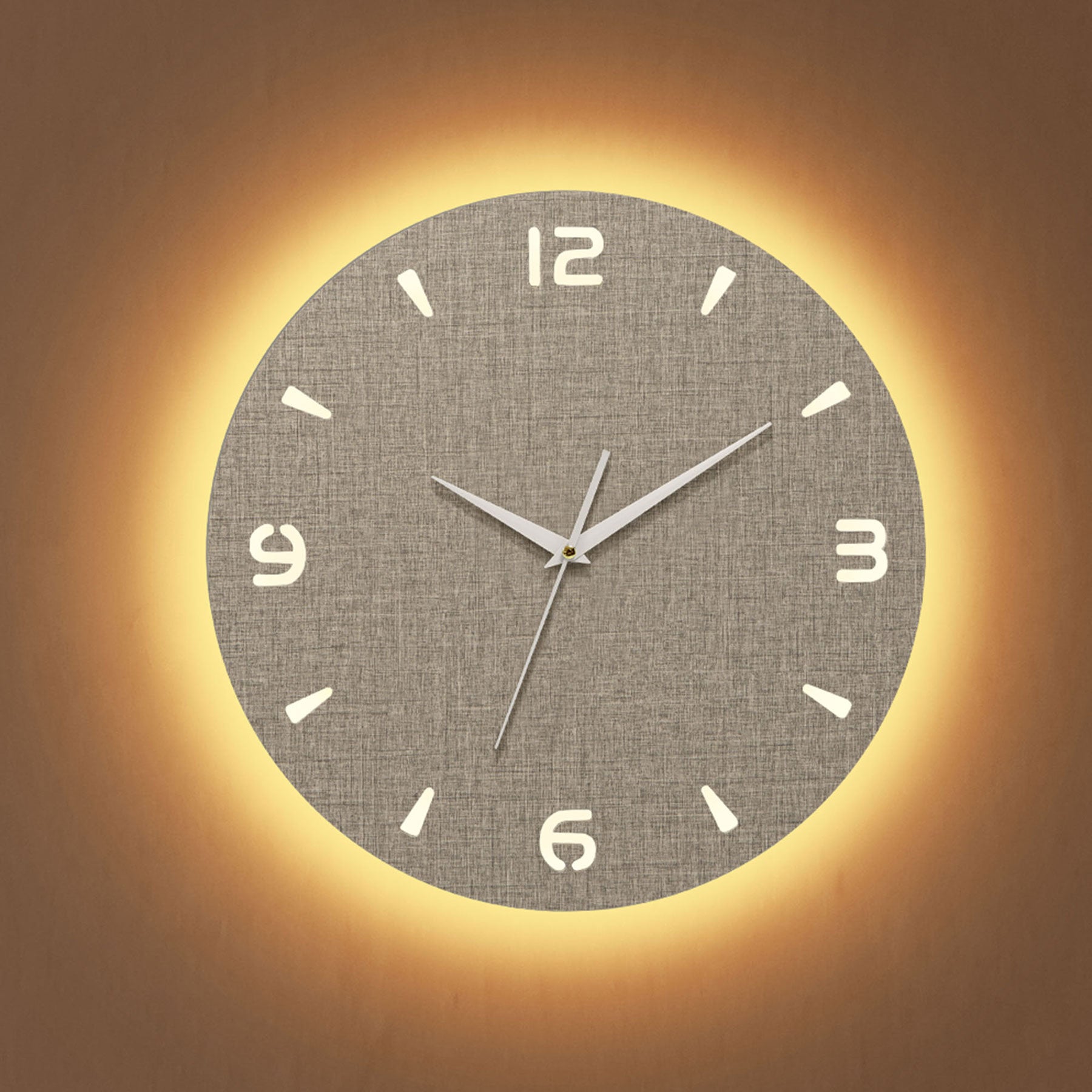 Backlit Wall Clock – Merkury Innovations