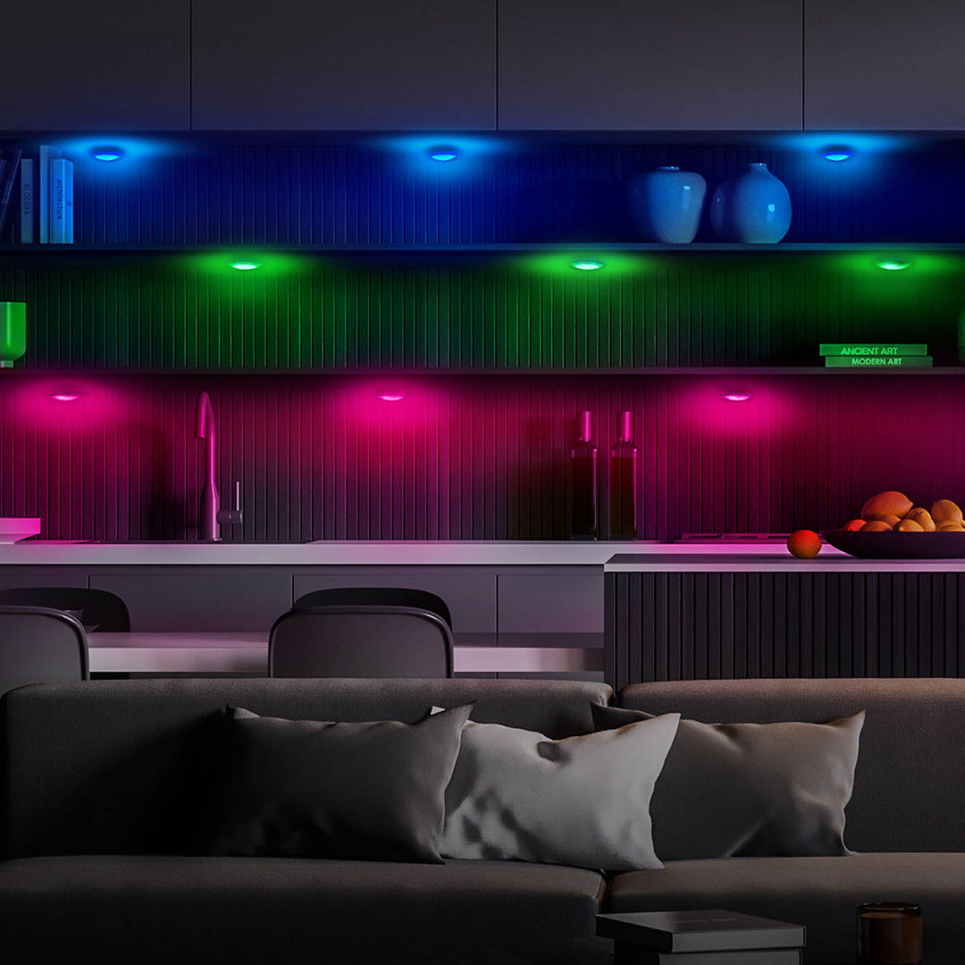 Multi-Glo, LED Color + White Ambient Lights – Merkury Innovations